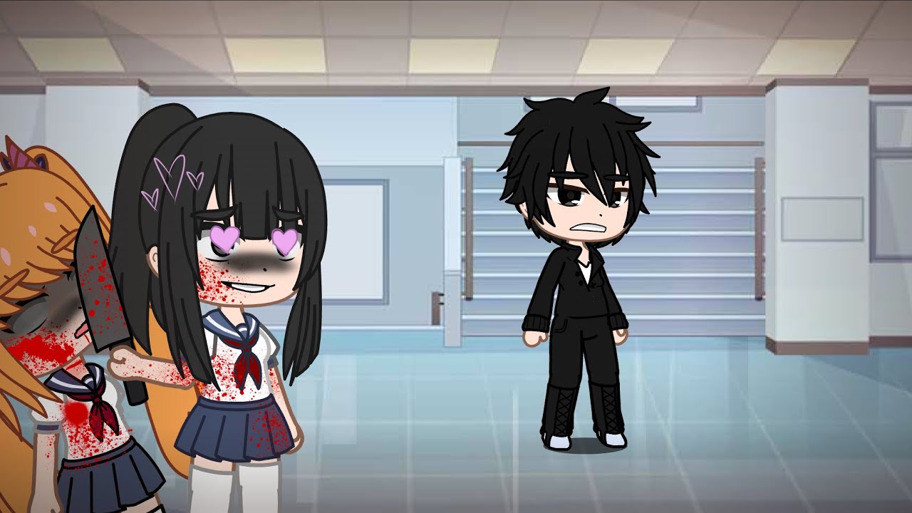 Please notice me senpai/ yandere simulator/ Gacha club/ original - YouTube