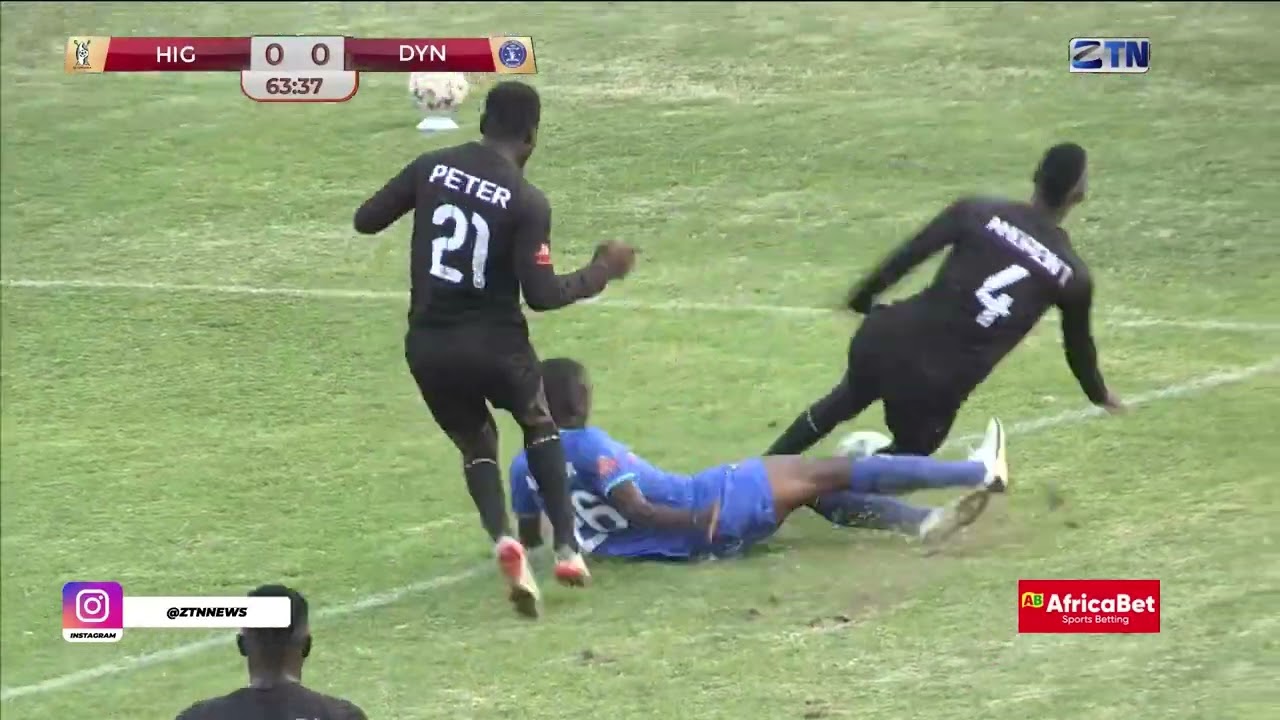 Highlanders vs Dynamos | Bill Antonio Red Card - YouTube