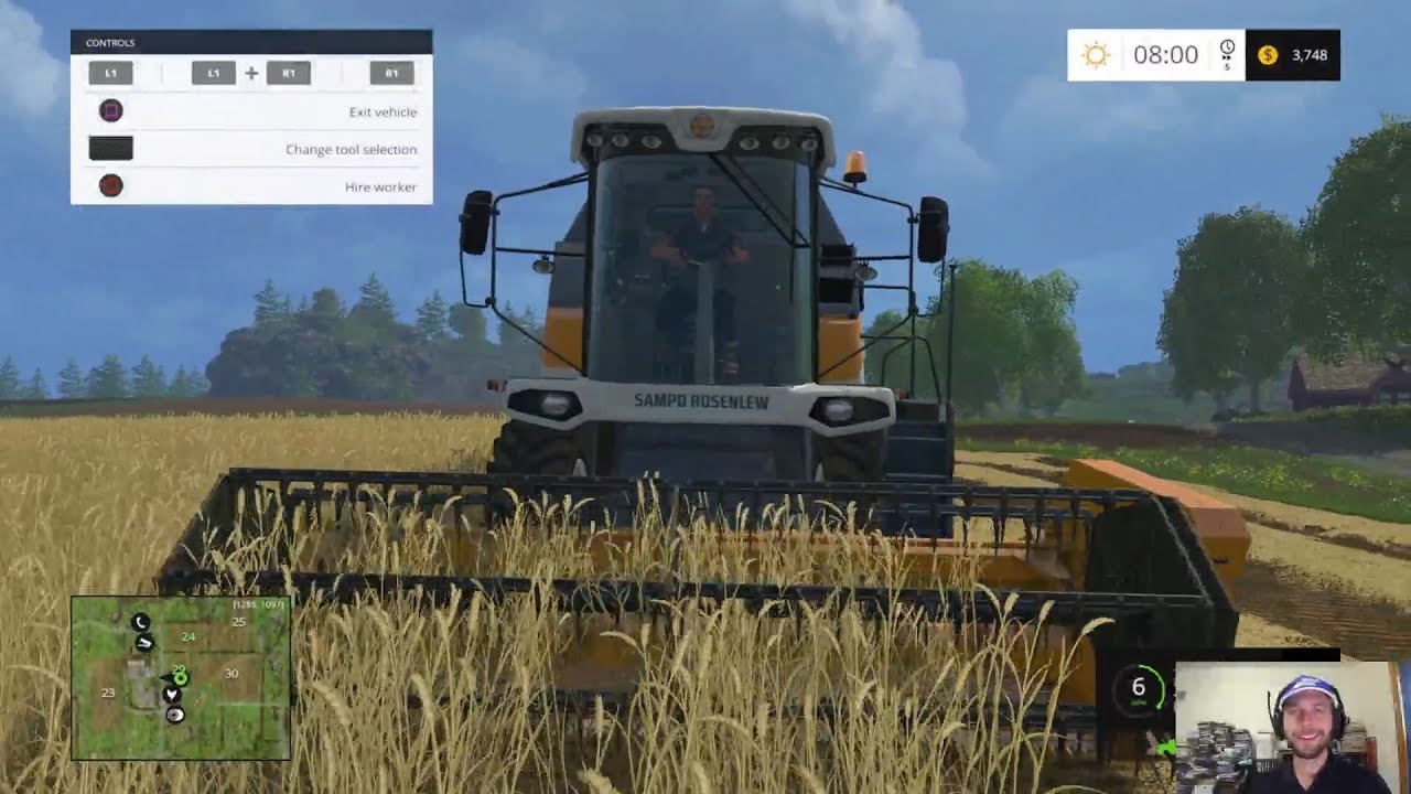 First Hour: Farming Simulator 15 (PS4) - YouTube