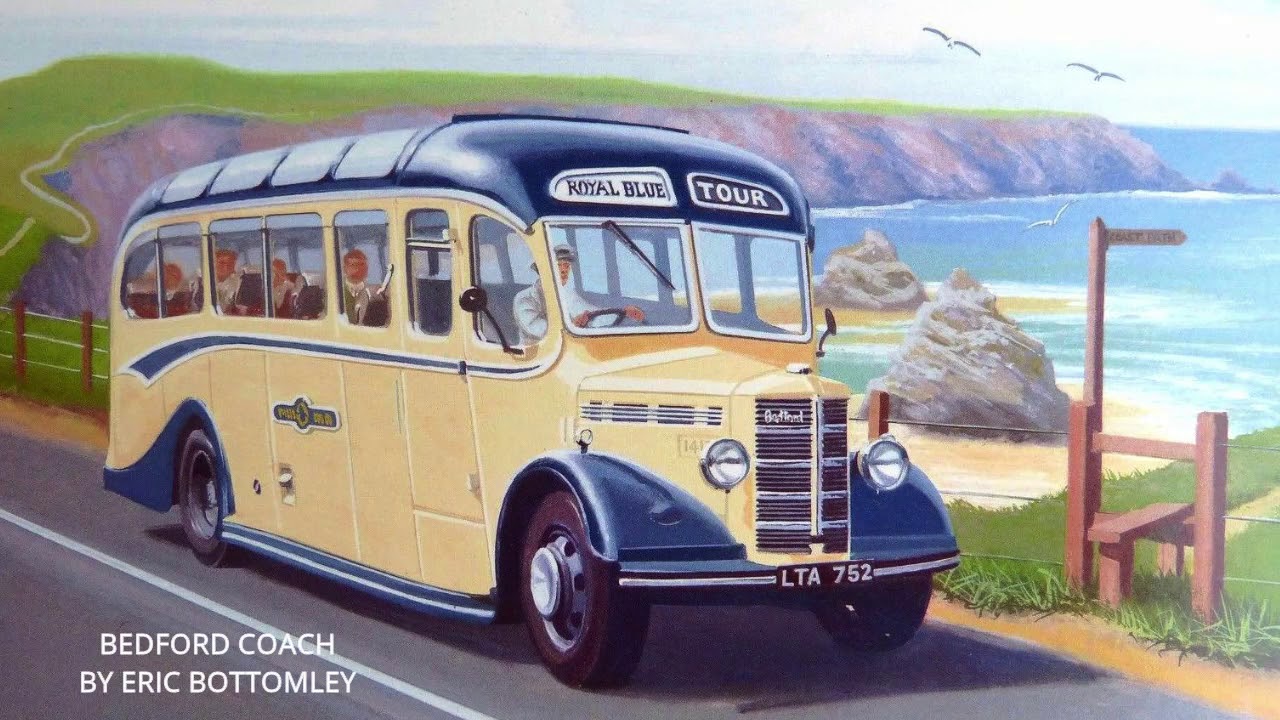 Buses in Art from a Time Gone By - from Various Artists and Locations ...