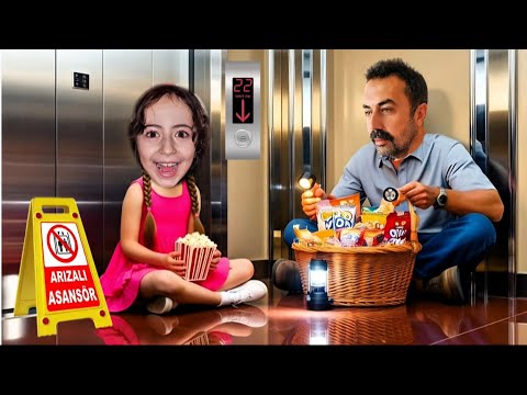 ARIZALI ASANSÖRDE MAHSUR KALDIK ‼️ ESMA'NIN KORKU DOLU ANLARI