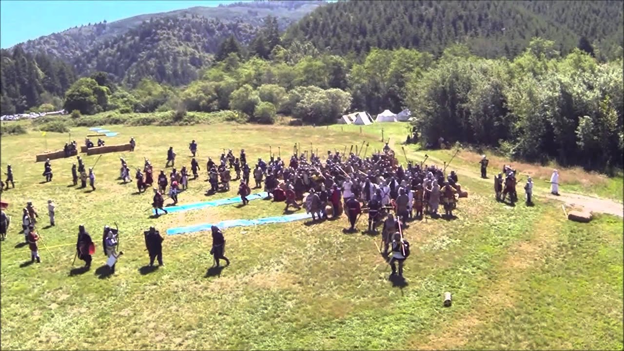 West An Tir War 2013 Aerial Test Shots - YouTube