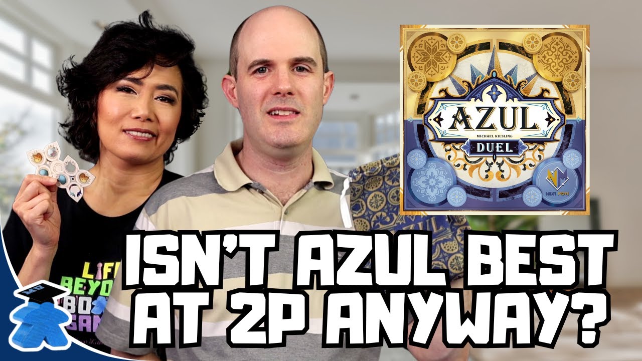 Do we need Azul Duel - Isn't Original Azul is best at Two Players Anyway? - YouTube