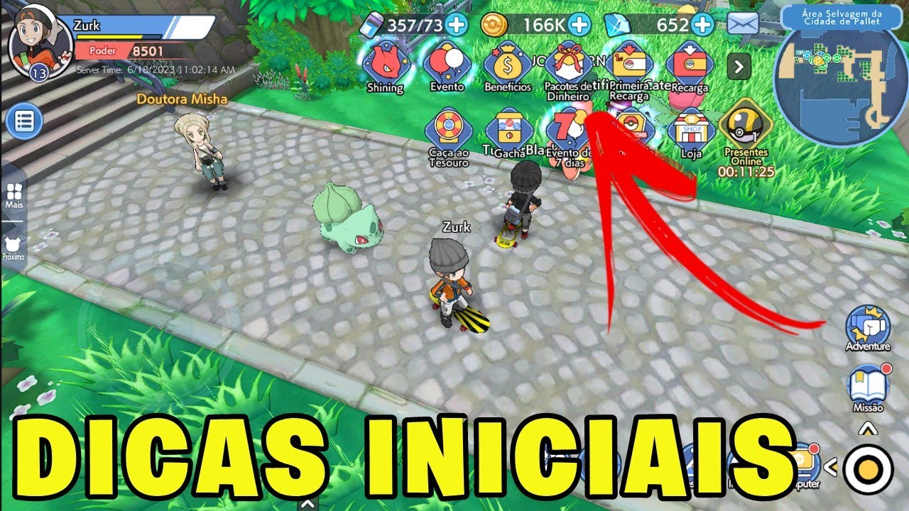 Dicas Iniciais Para Pokémon Mundos Elementais Novo Jogo Para Celular ...