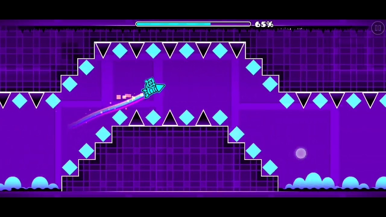 geometry dash funny level v2 - YouTube