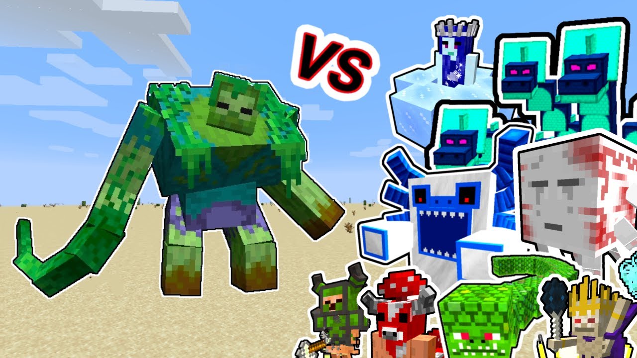 Mutant Jungle Zombie Vs. Twilight Forest Monsters in Minecraft - YouTube