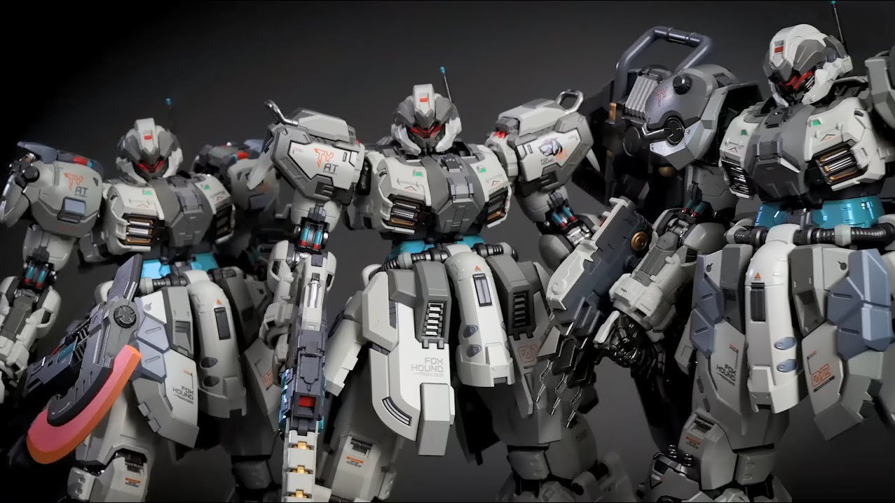 MOSHOWTOYS Illustrious Class: Tyrant - FOXHOUND Squad No. 2 Real Action ...