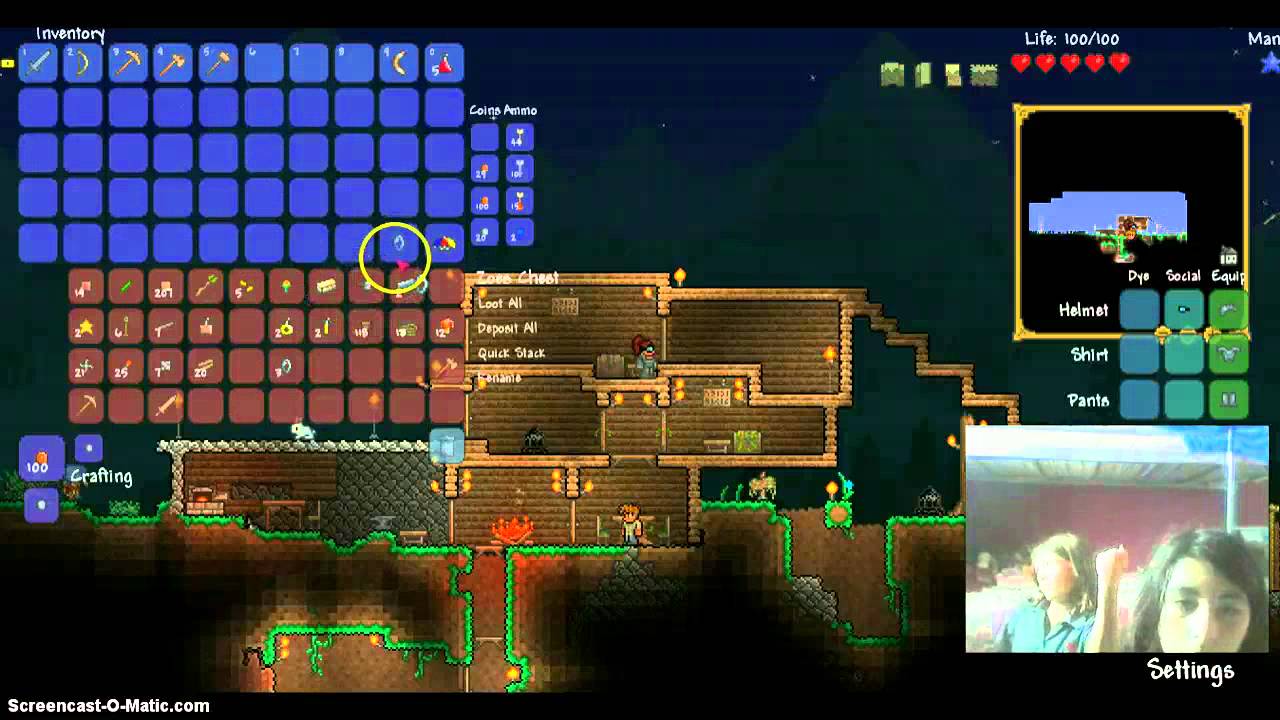 Terraria: Part 1-Bunny Banner. - YouTube
