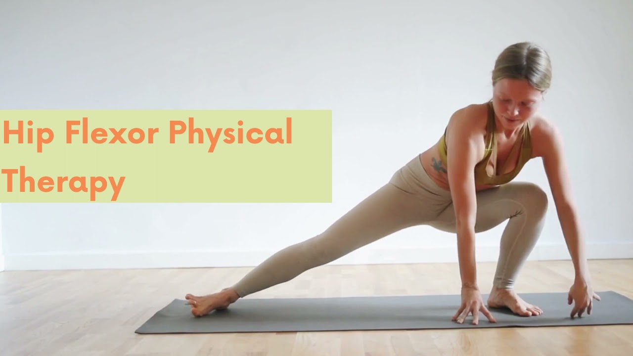 Hip Flexor Strain Physical Therapy At Home - YouTube