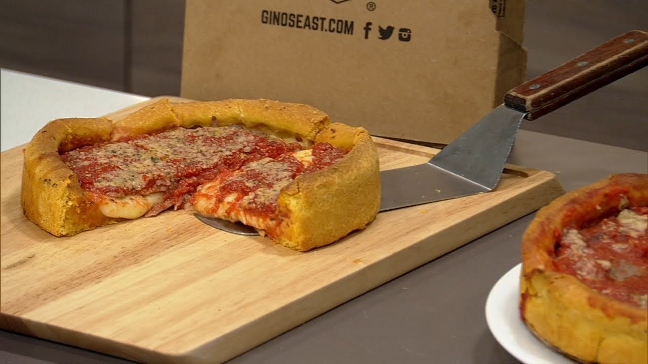 Get your fill with Chicago deep dish pizza tour - YouTube