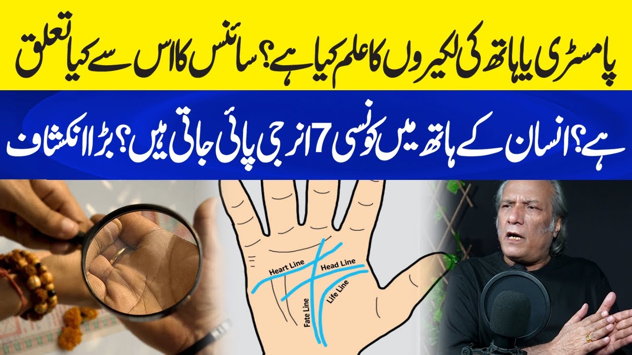 Secrets of Hand Lines Explained! Science & 7 Energies in Your Palm ...