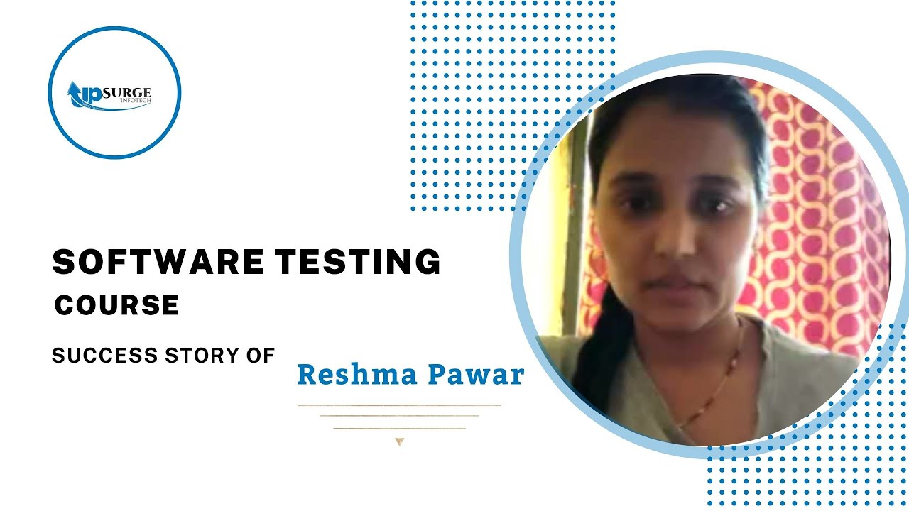 Reshma Pawar - Success Story | Learning Experience | Software Testing ...