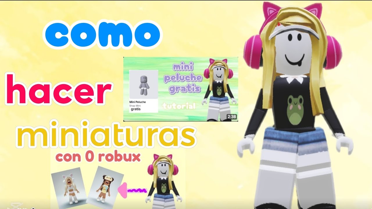 Como hacer tus miniaturas en roblox y editado en capcut facil y rapido# ...