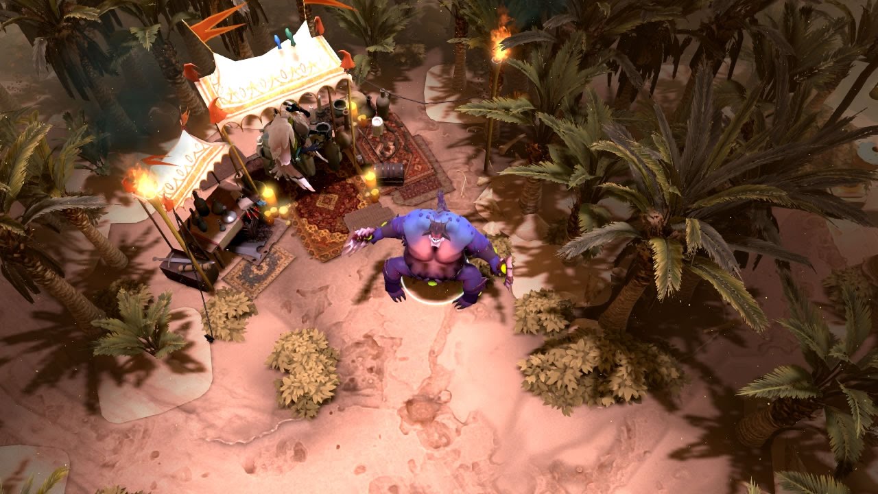 Dota 2: Desert Terrain - All Weather Effects - YouTube