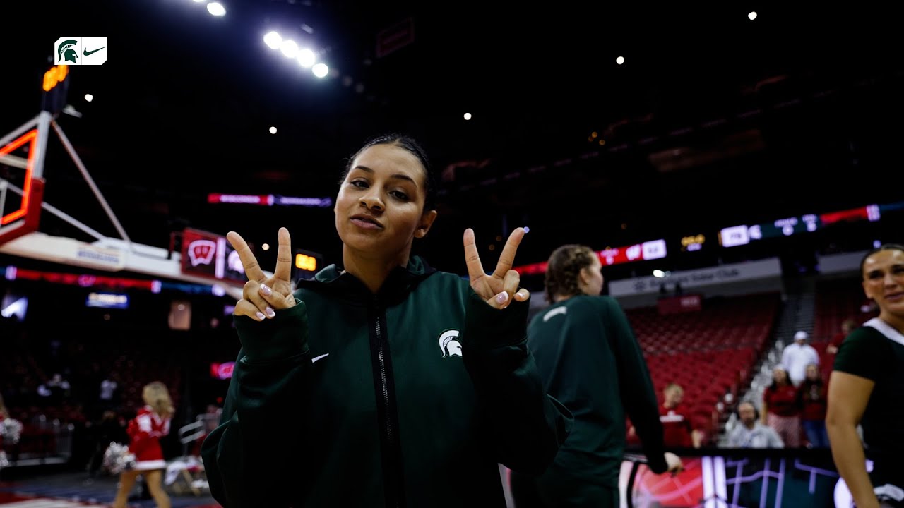 Michigan State Women's Basketball vs. Wisconsin | Cinematic Highlight ...