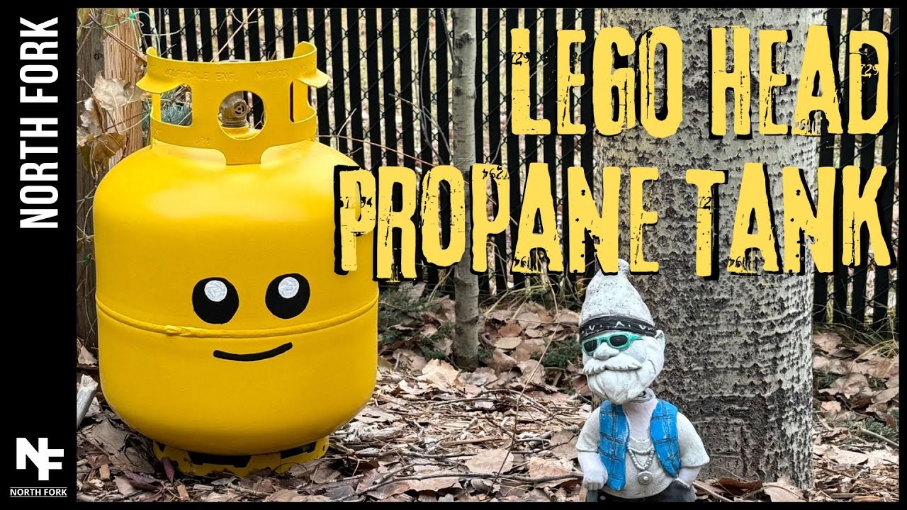 Lego Head Propane Tank Conversion #Lego #legoproject #legohead - YouTube