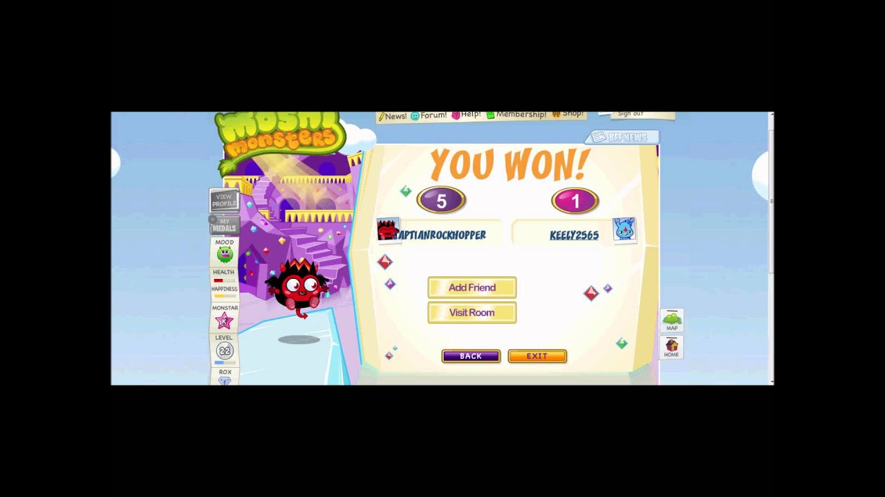 Introducing Mulitplayer on Moshi Monsters in the Puzzle Palace - YouTube