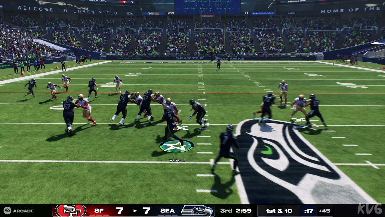 Madden NFL 25 - San Francisco 49ers vs Seattle Seahawks - Gameplay (PS5 ...