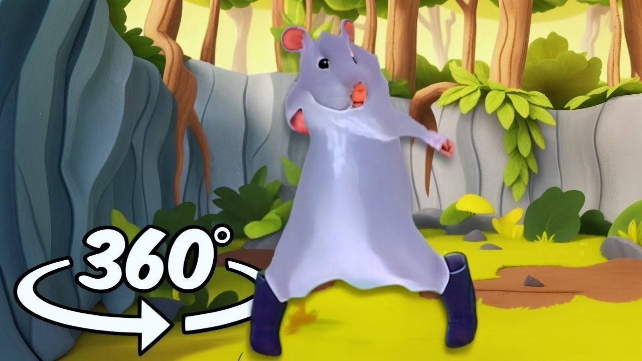 RAT DANCE 360° - IN THE FOREST (Remy from Ratatouille) - YouTube