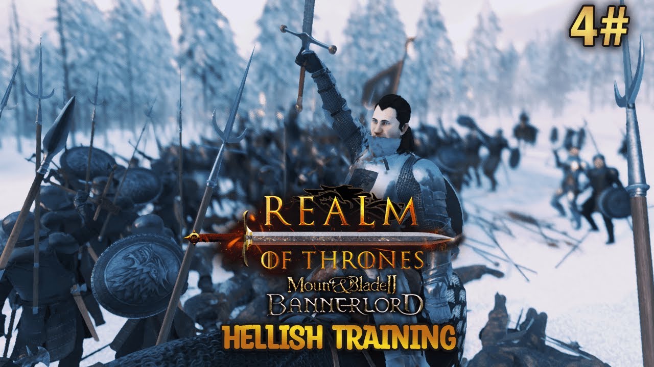 HELLISH TRAINING | Mount & Blade 2 Bannerlord Realms of Throne Old ...