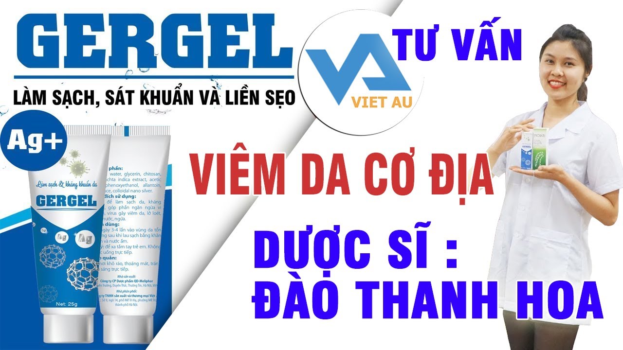 Điều trị bệnh da liễu "Viêm da cơ địa" | Thuốc ngoài da Gergel - YouTube