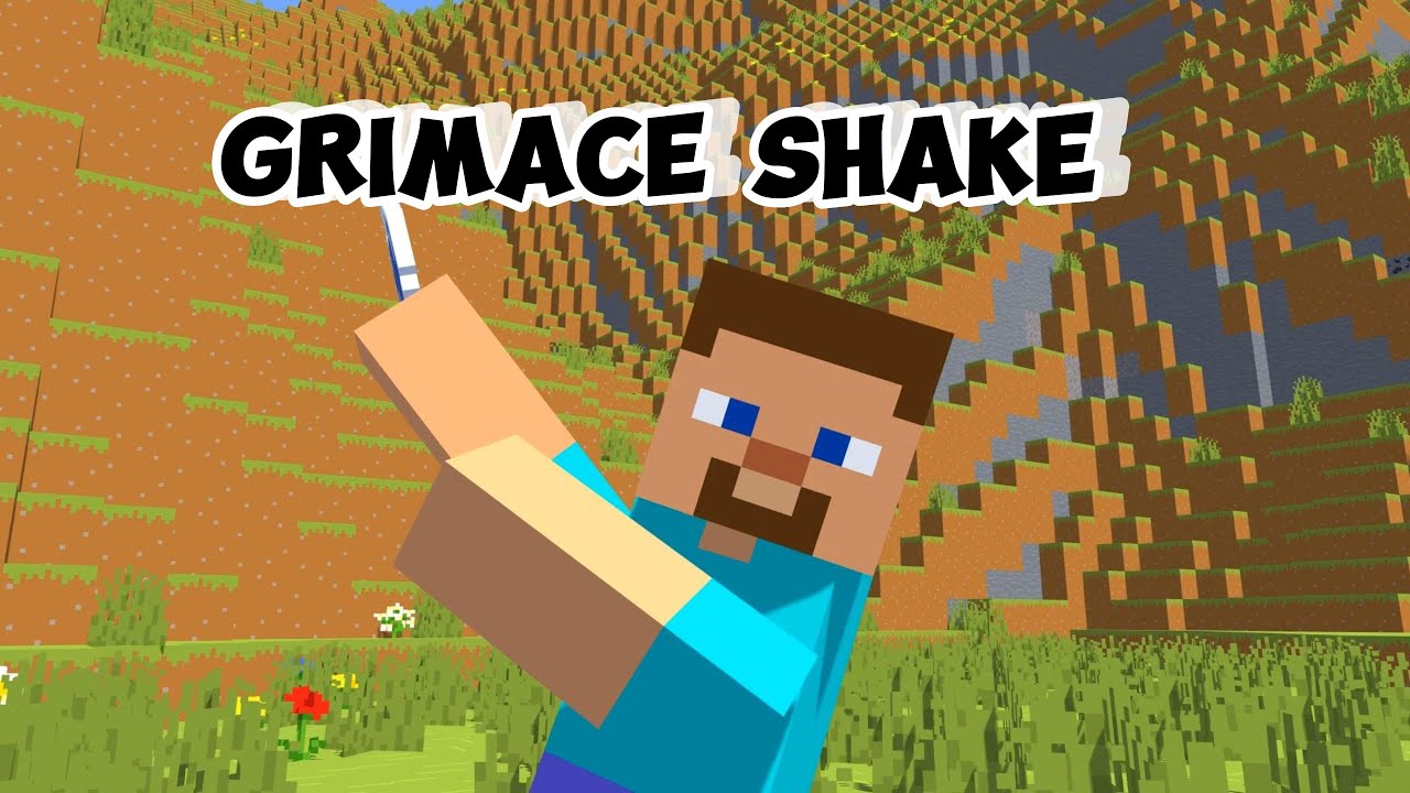 Grimace Shake | Minecraft animation - YouTube