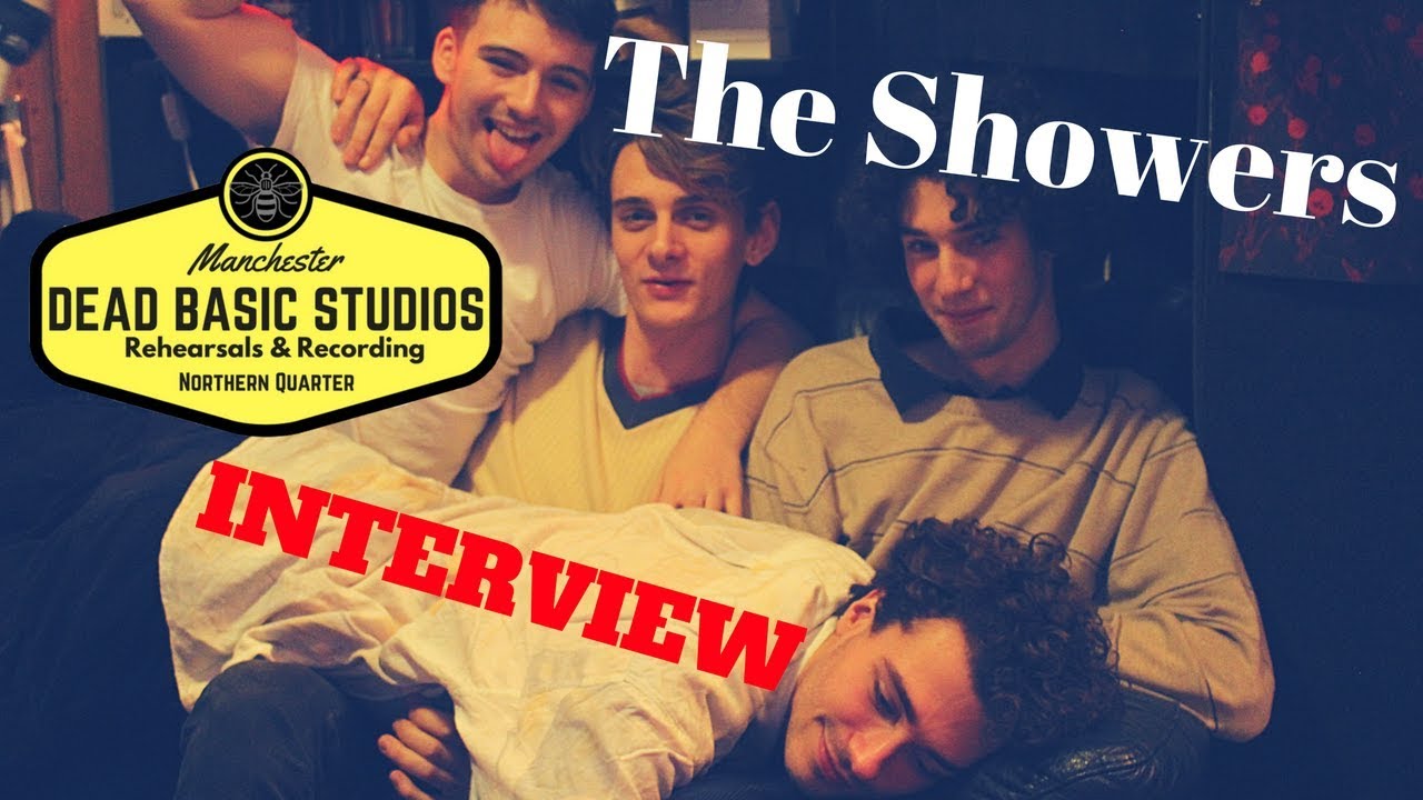 THE SHOWERS INTERVIEW at Dead Basic Studios - YouTube