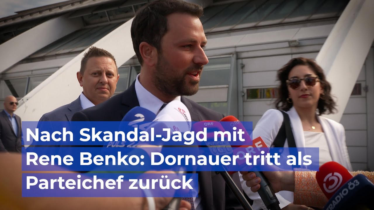 Nach Skandal-Jagd mit Rene Benko - Dornauer tritt als Parteichef zurück ...