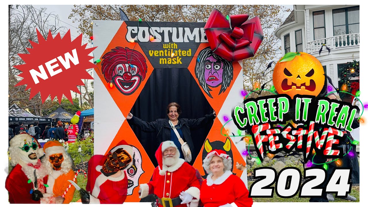 First time at Creep It Real Festive 2024! 🎃🎅 It’s happening at The ...