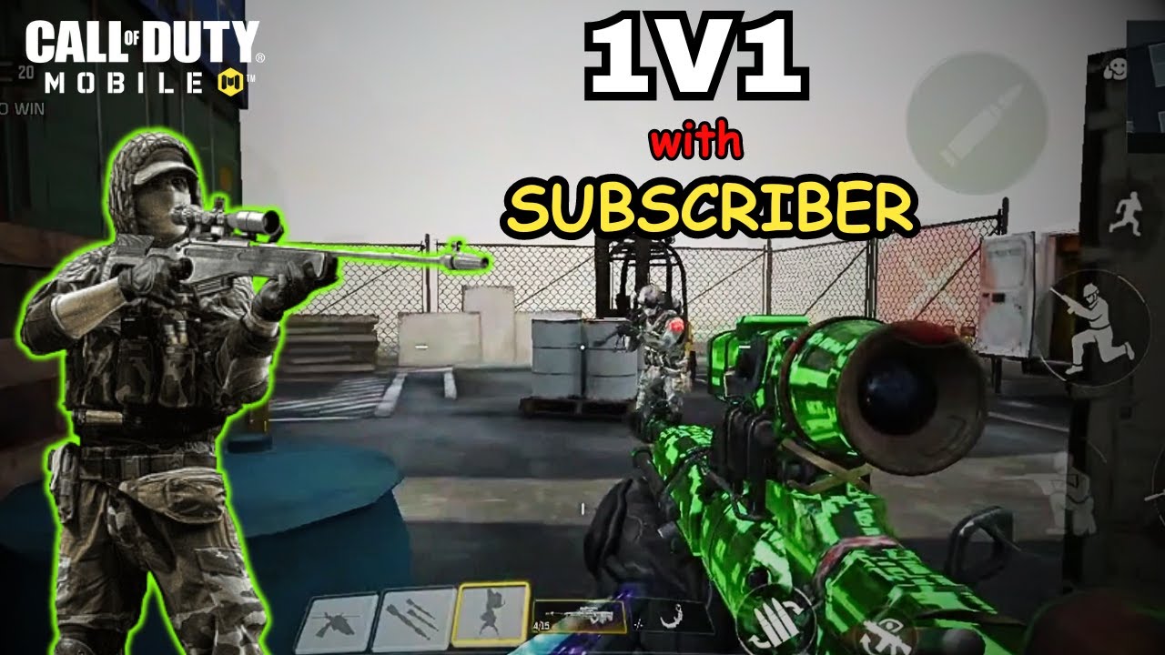 I did 1V1 with my Subscriber in COD Mobile | PART- 3 - YouTube