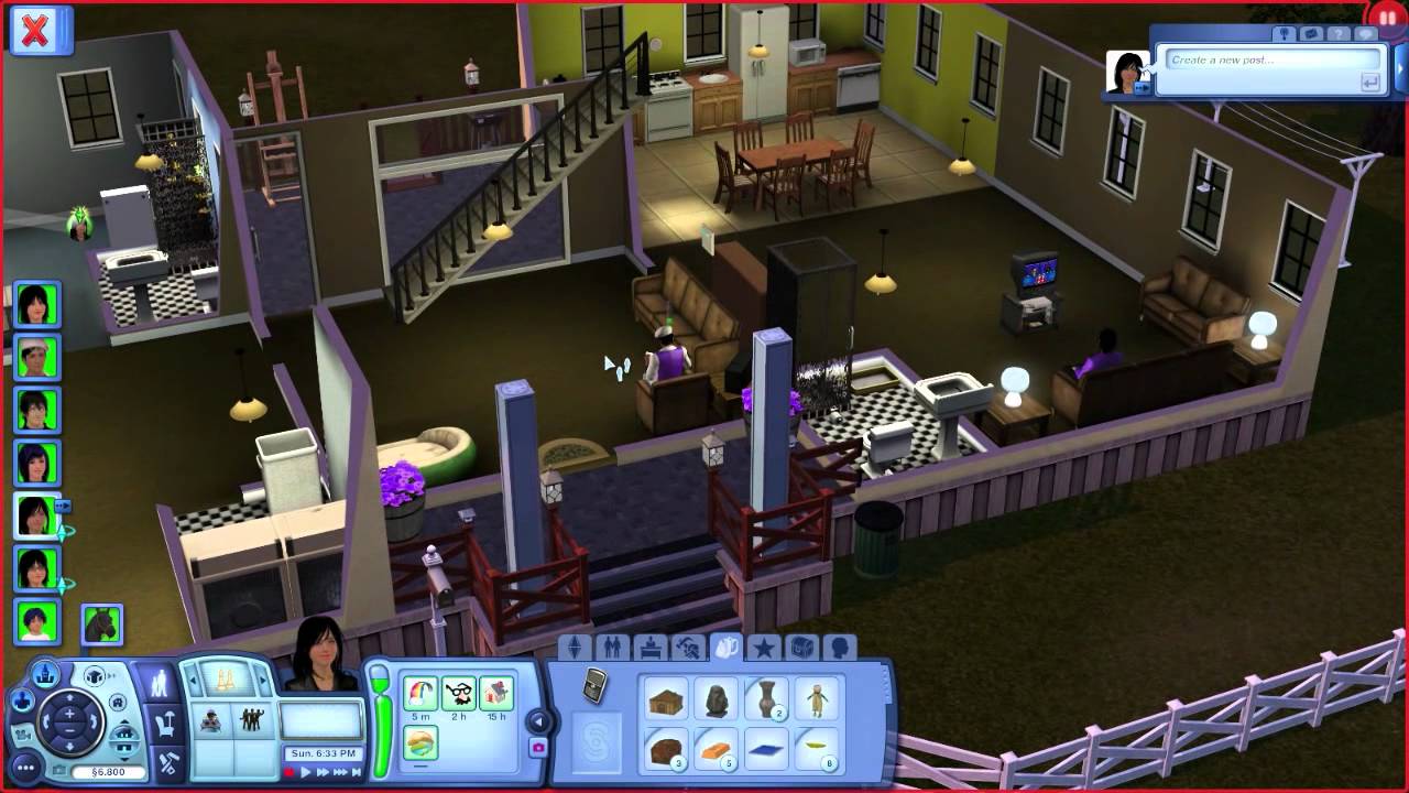 Sims 3 Complete Part 61 - Photo Booth and Golf Practice! - YouTube