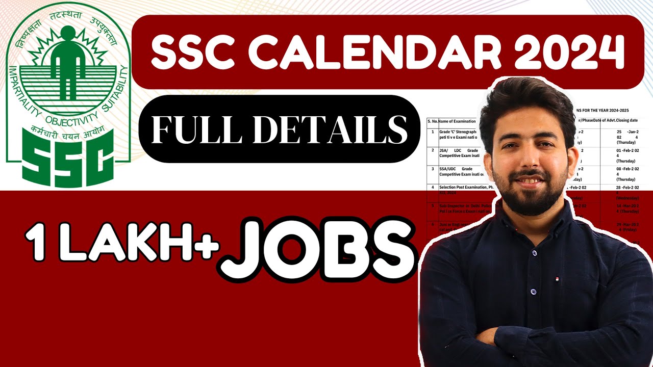 SSC Calendar 2024-25 Notification 😳 Full Details by Azhar Sir #ssc #cgl ...