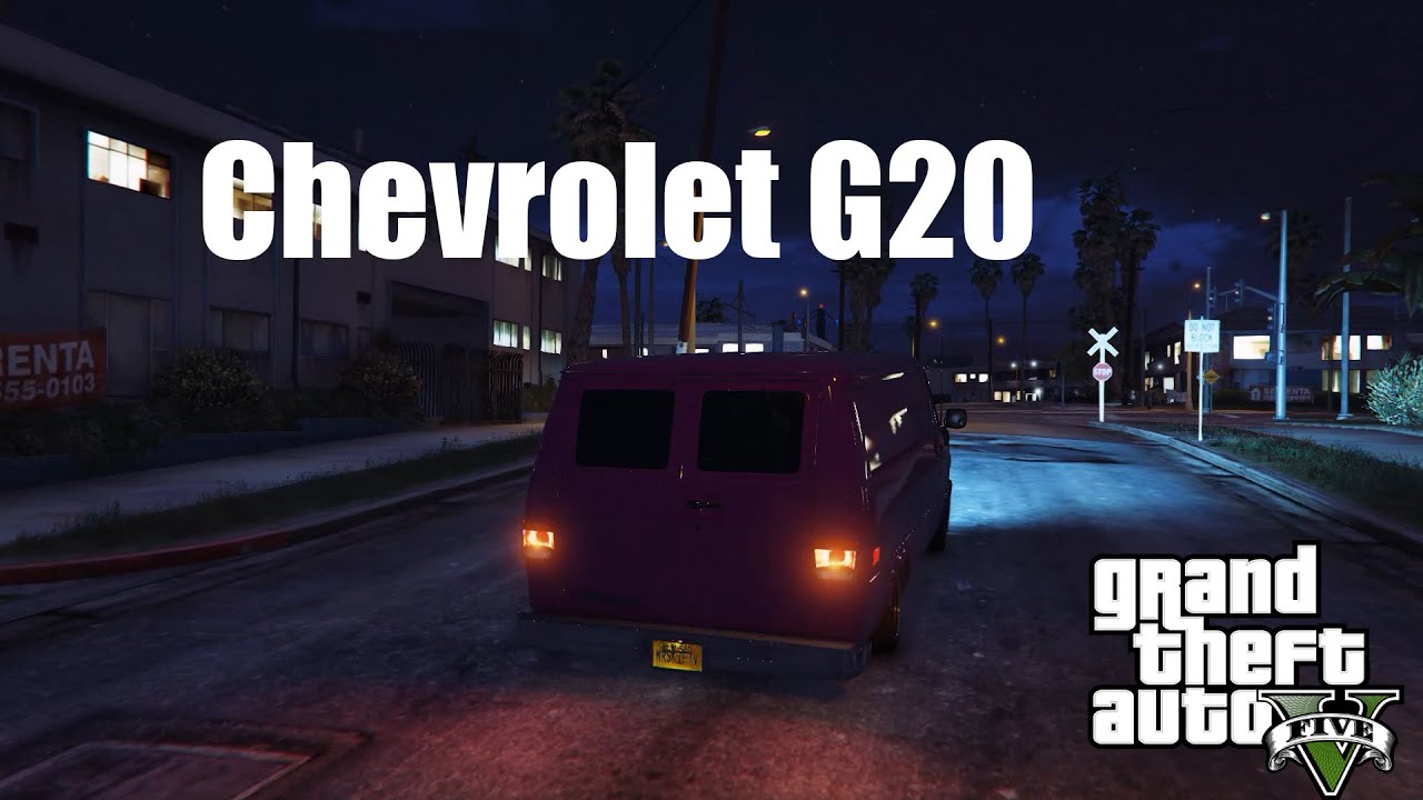 Chevrolet G20 Van Stock Vehicle Mod GTA V [60fps] - YouTube