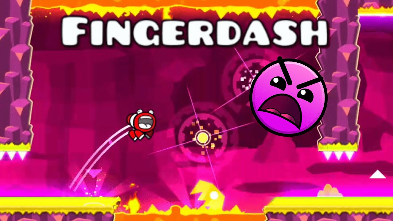 Fingerdash 100% Geometry Dash - YouTube