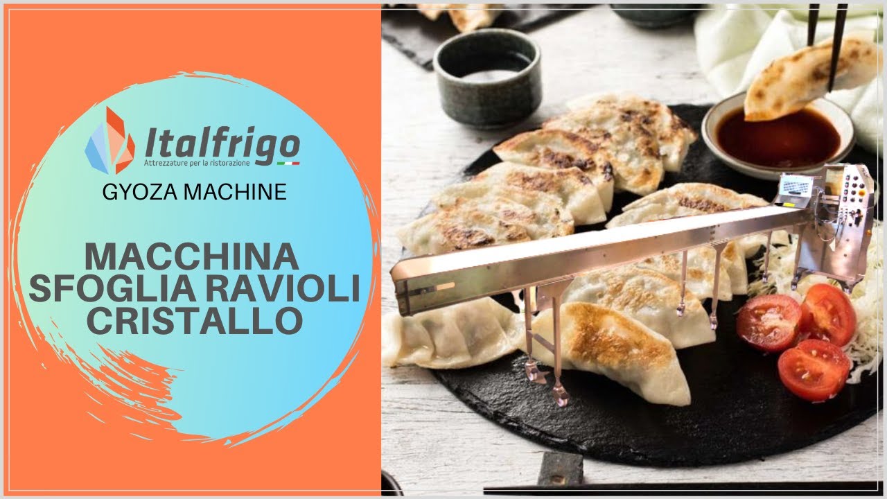 Macchina per ravioli cinesi a sfoglia CRISTALLO - macchina sfoglia ...