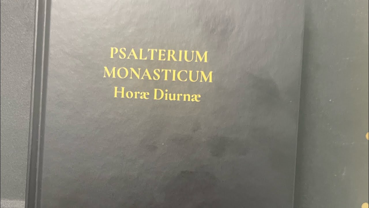 Psalterium Monasticum unboxing and review - YouTube