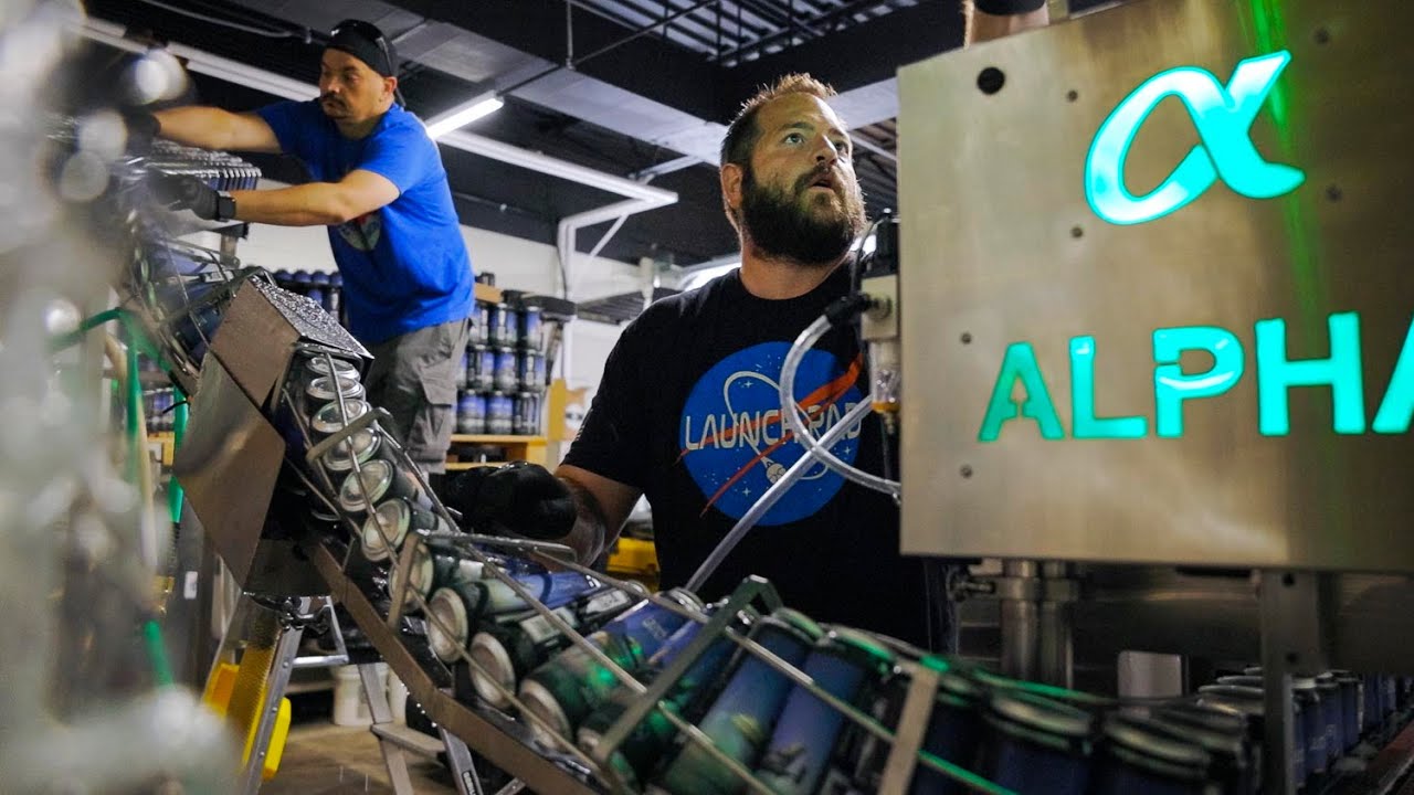 New Beverage Canning Line at Launchpad Brewery | Alpha Brewing ...
