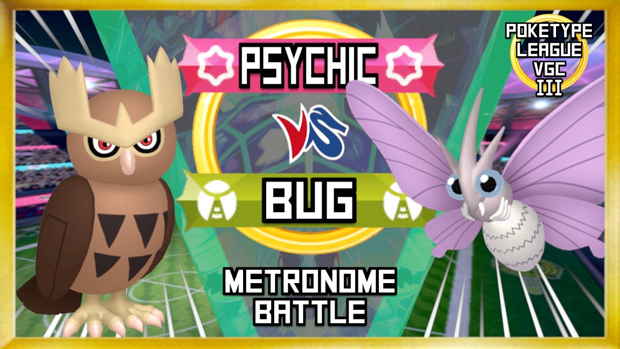 PSYCHIC TYPES vs BUG TYPES! Who Wins this Pokemon METRONOME Battle ...