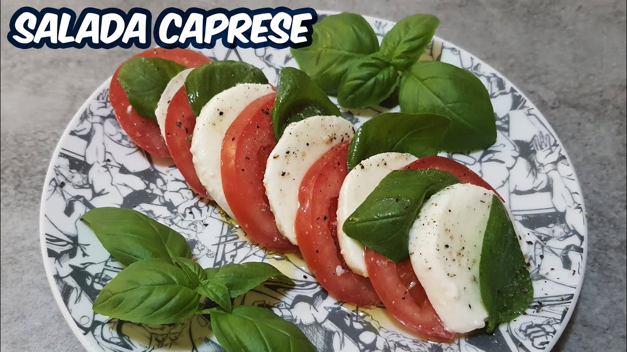 SALADA CAPRESE | Insalata Caprese | Culinária Italiana | Novatos na ...