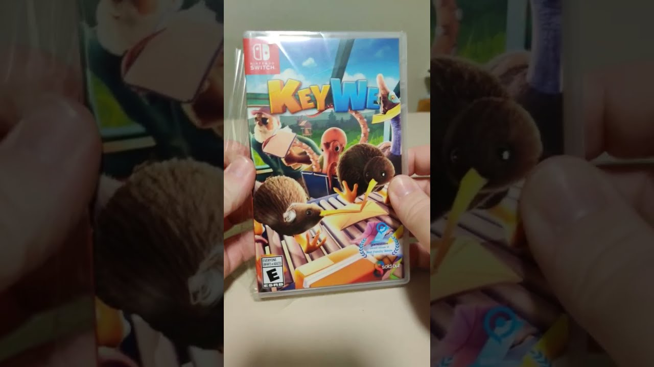KeyWe Nintendo Switch Unboxing Short - YouTube