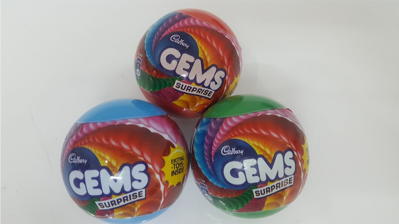 New Cadbury gems Surprise Balls Cars Special Edition ️ - YouTube