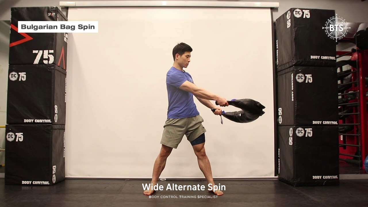 [Bulgarian Bag] 불가리안백 Wide Alternate Spin - YouTube