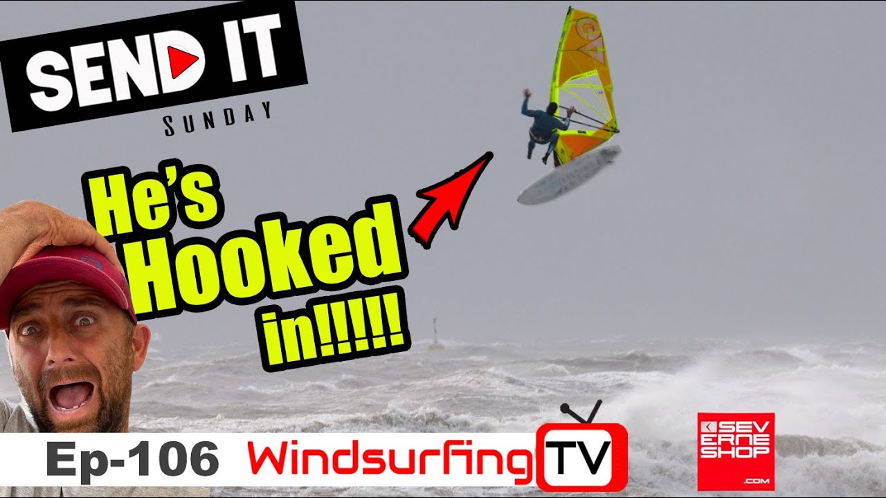 #106 – Crazy Windy and Big Crashes – Send it Sunday - YouTube