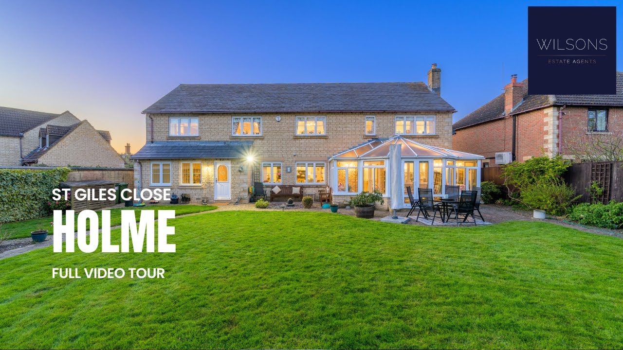 🏡 Inside Tour: Stunning 5-Bed Family Home | Holme, PE7 - Huge Garden ...