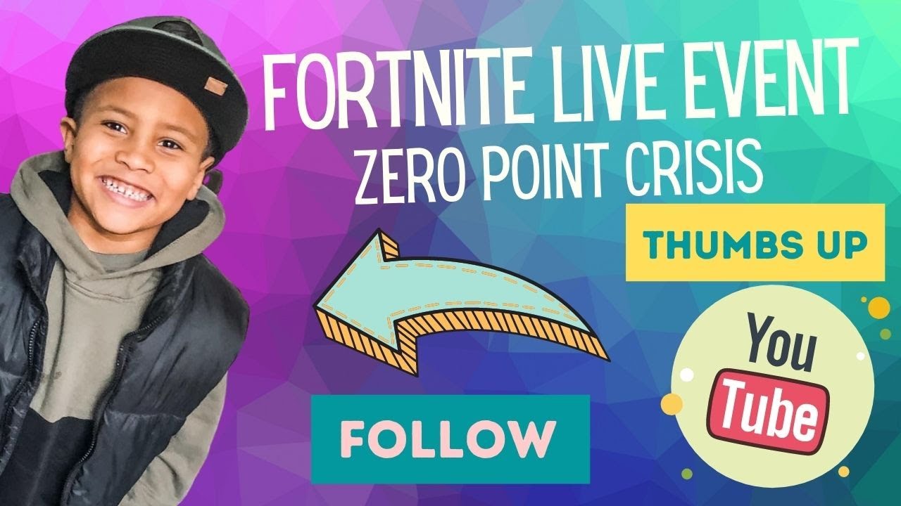 Fornite LIVE Event Zero Point Crisis - YouTube