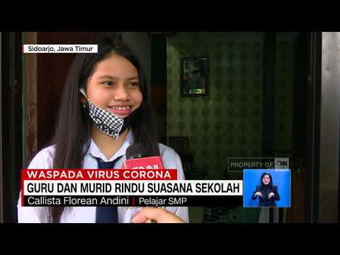 Guru dan Murid Rindu Suasana Sekolah