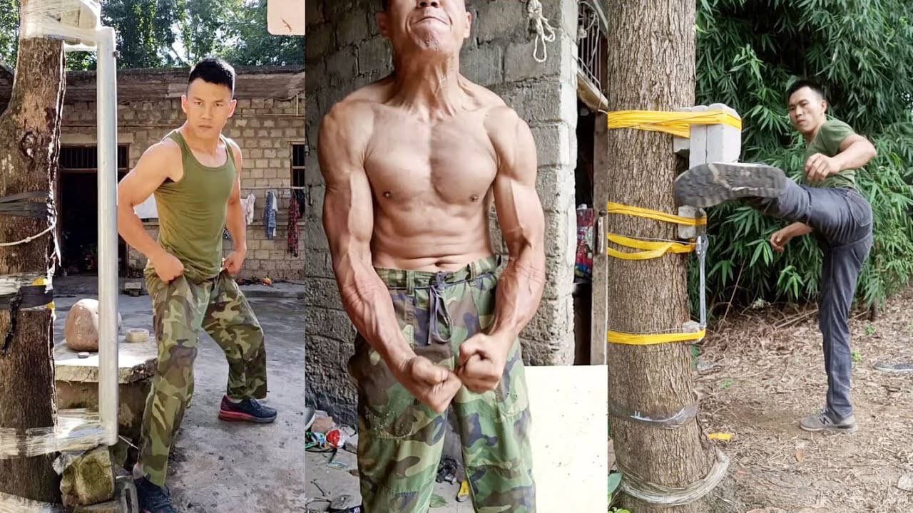 Strong Man Breaking Bricks | Strong Body, Iron First, Kung Fu, Strong ...