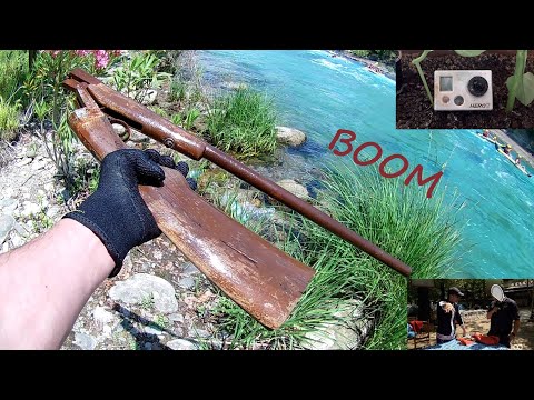 NEHİRDE TÜFEK VE GOPRO HERO BULDUM TÜFEĞİ JANDARMAYA TESLİM ETTİM.i found a rifle (Call the police)