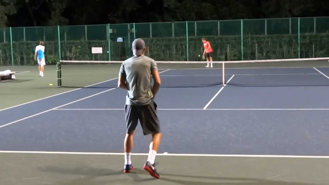 Grigor Dimitrov Practice From The Back 2012(HD) - YouTube
