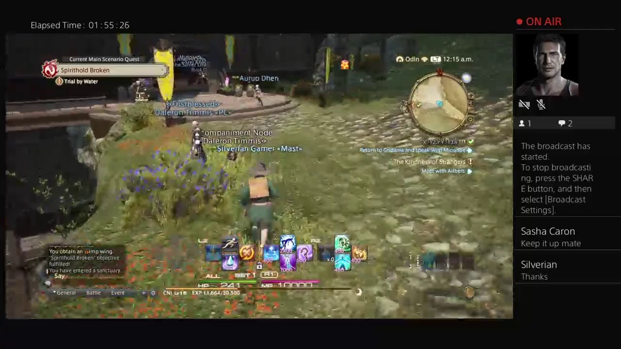 I'm playing Final Fantasy XIV online (Quests An Eft for Effort ...